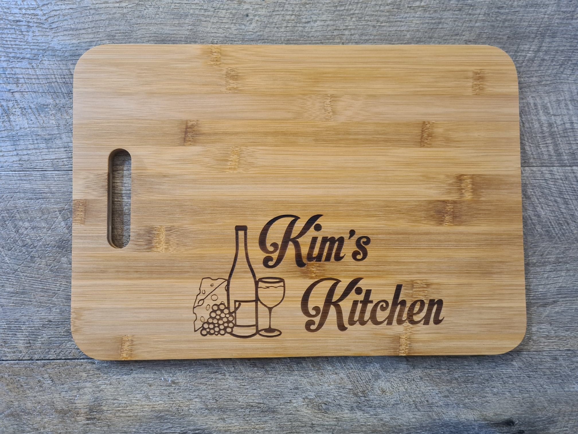 Personalised Kitchen Cheeseboard - Next Level Laser Designs
